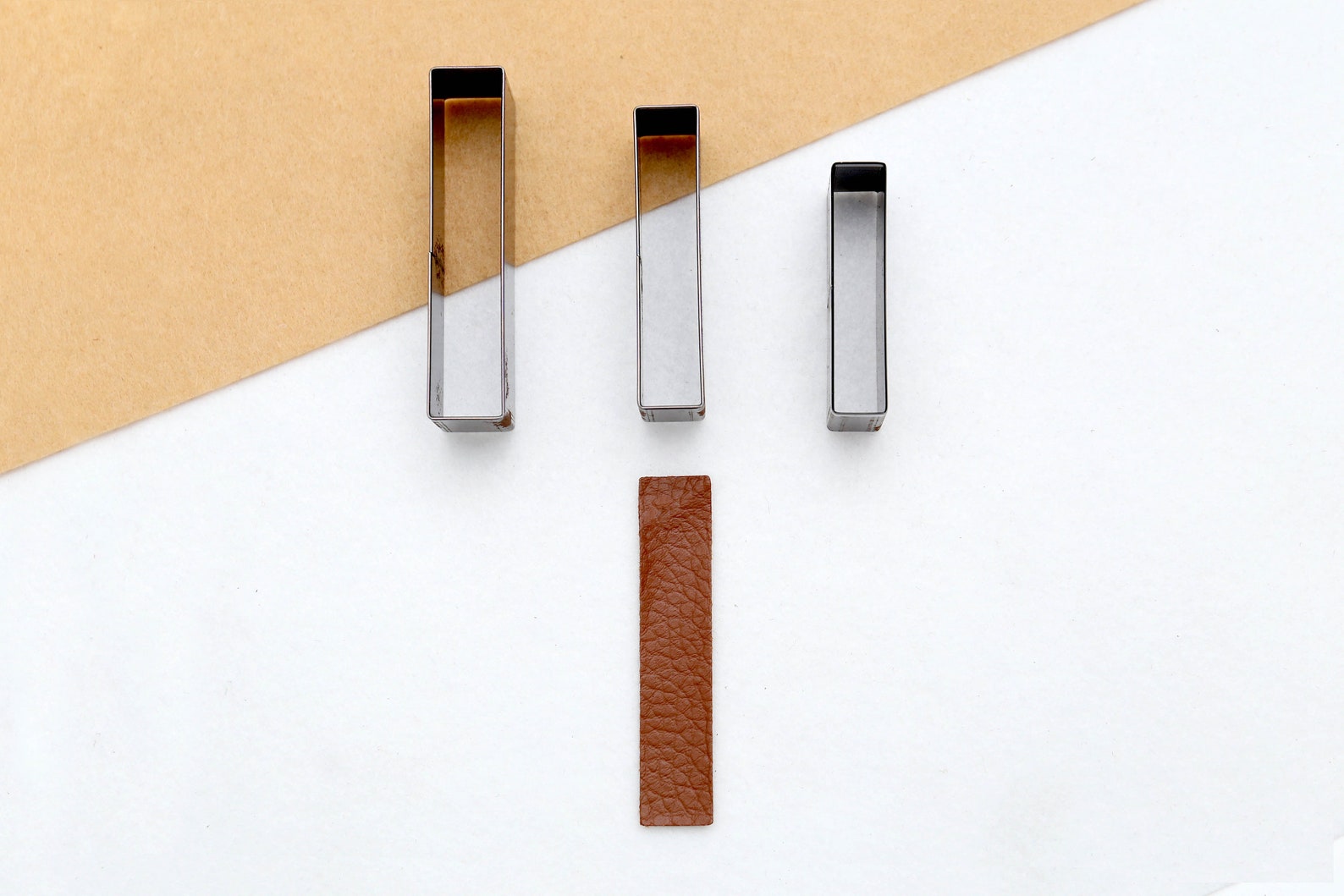 Rectangle Shape Steel Rule Leather Cutting Die, Custom Steel Rule Metal ...