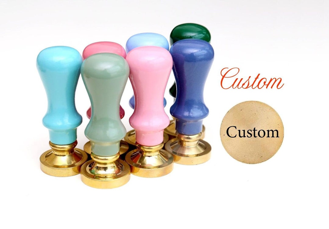Custom Wax Seal Stamp Kit Logo From Picture /personalized Made Your ...