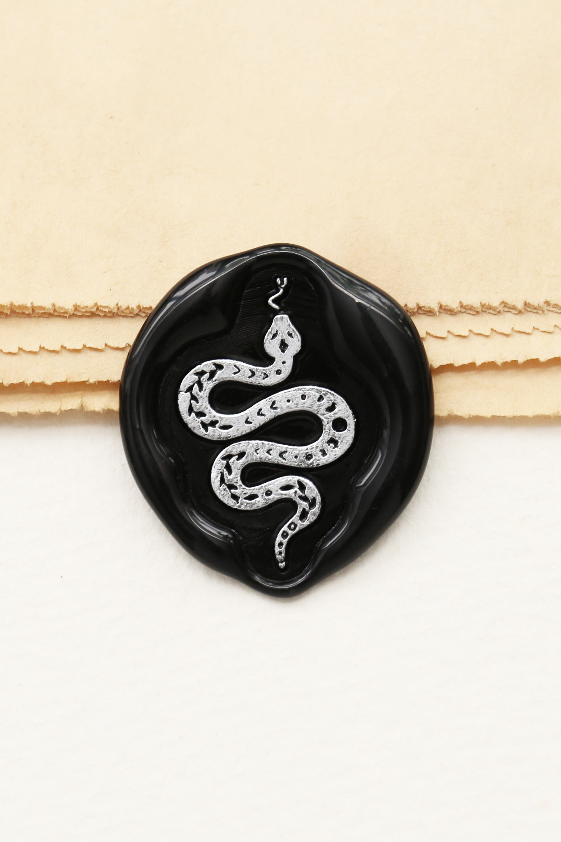 Snake Seal Wax Stamp /irregular Shape Wax Seal Stamp/ Animal - Etsy