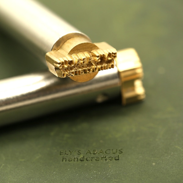 Custom Leather Stamp - Etsy