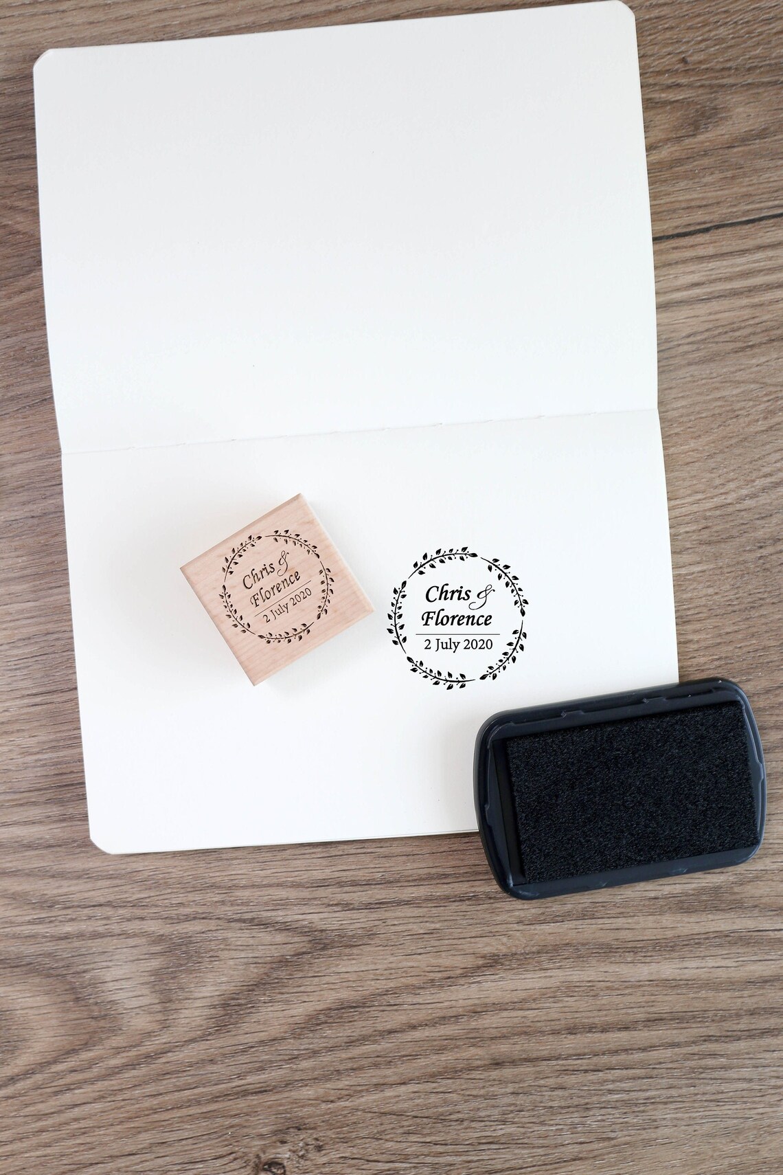 Custom Ink Rubber Stamp Business Logo Stamps Custom Wedding - Etsy