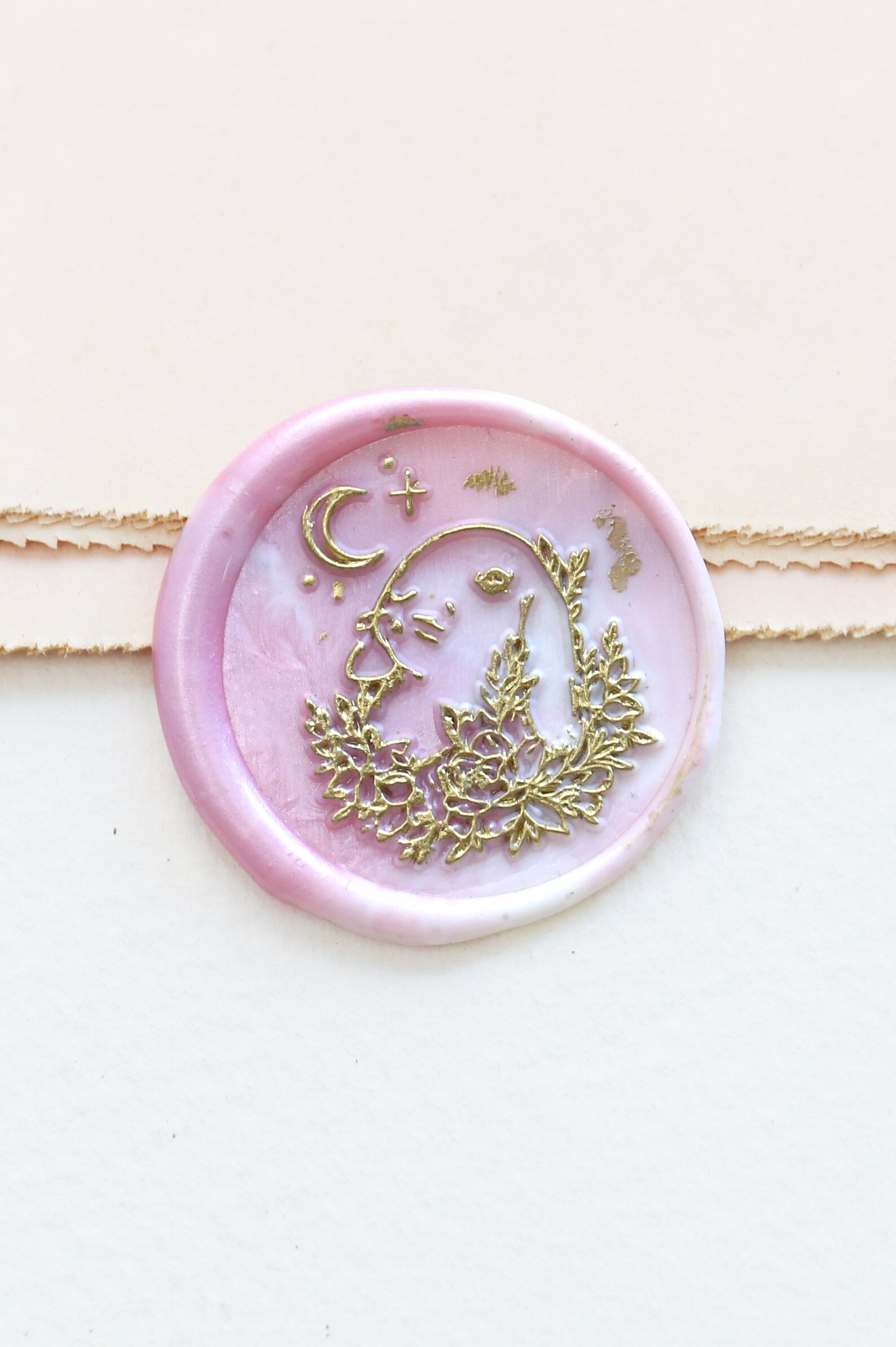 Rabbit Wax Seal Stamp/bunny Floral Wax Seal Stamp Kit /custom - Etsy