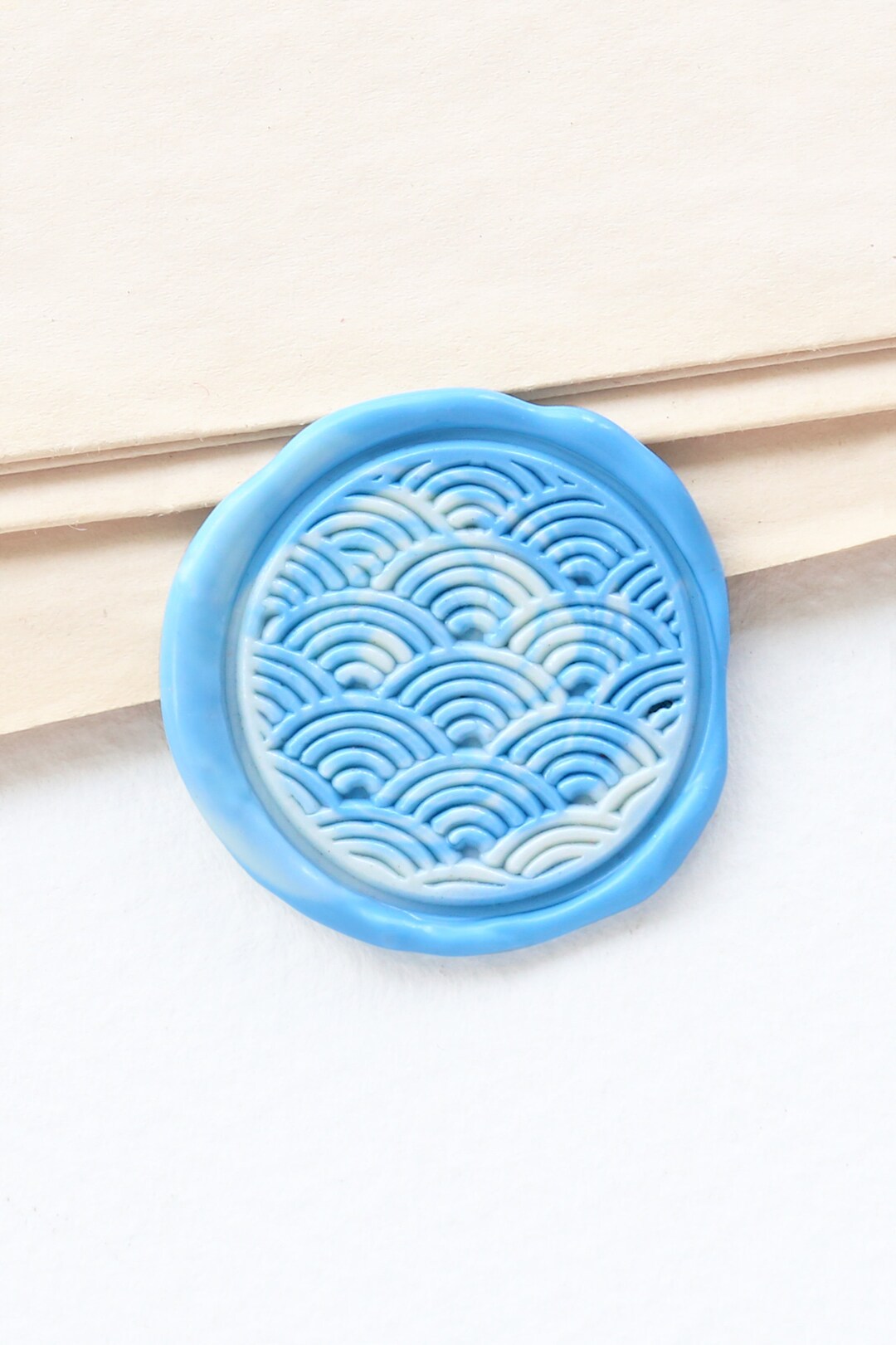 Wave Wax Seal Stamp /japanese Wave Wax Seal Stamp/custom Sealing Wax ...