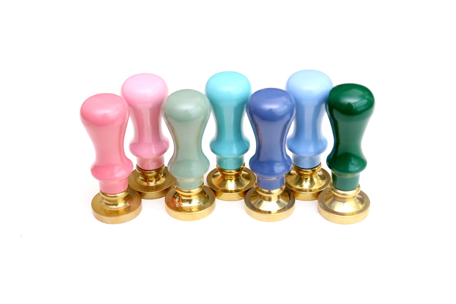 Gold Handle silver Handle premium Handle for Wax Seal Stamp | Etsy