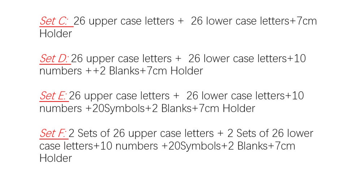 26 Interchangeable Alphabet Letter Stamp With T-slot - Etsy