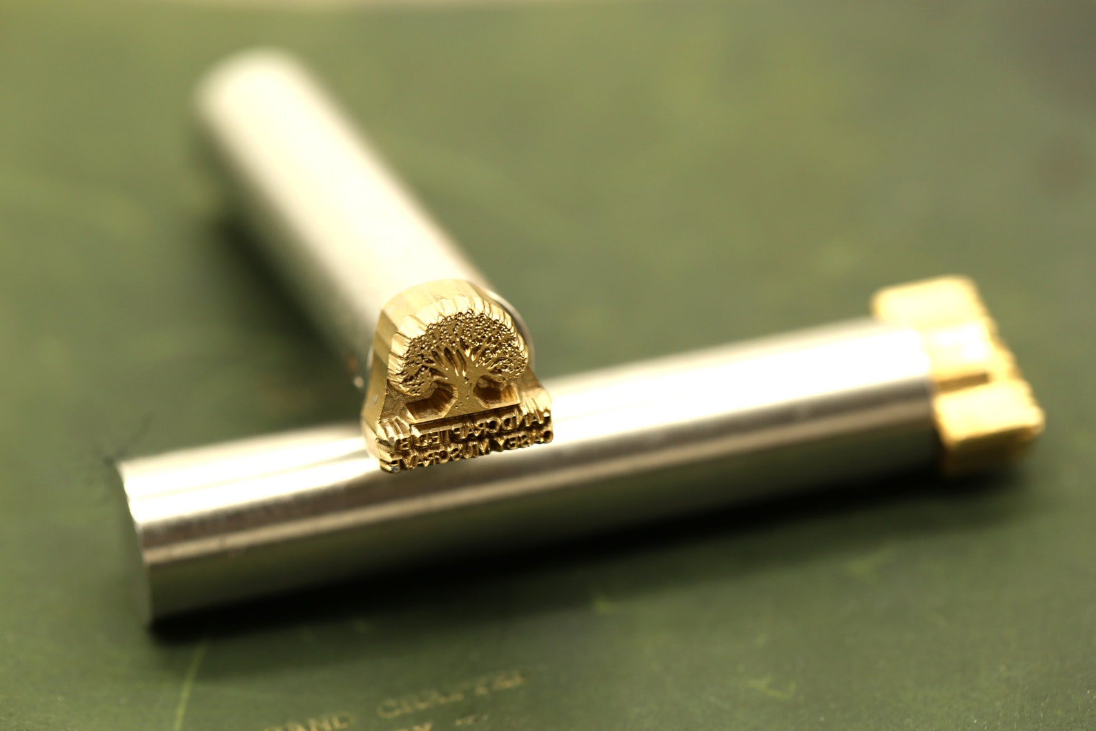 Custom Leather Stamp Maker- Customized Brass Leather Embossing Stamp ...