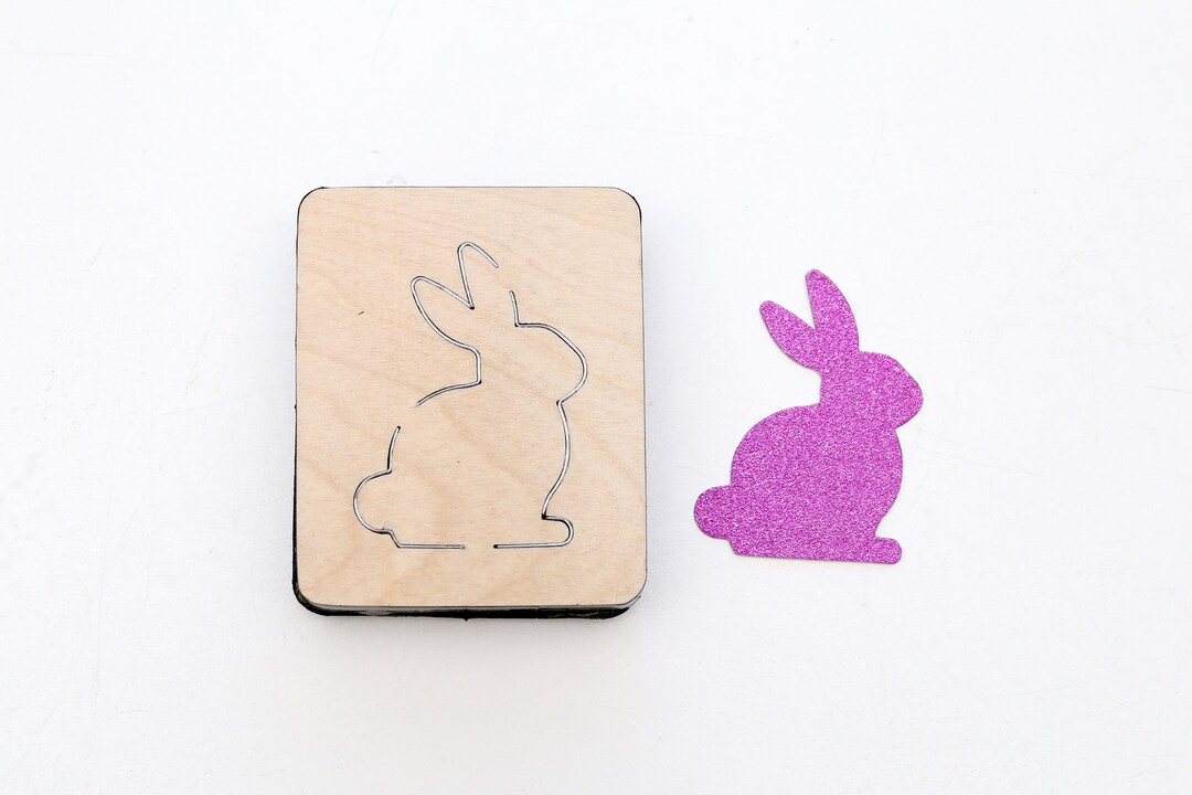 Rabbit Bunny Cutting Die,leather Steel Rule Metal Die Cutter, Earrings ...