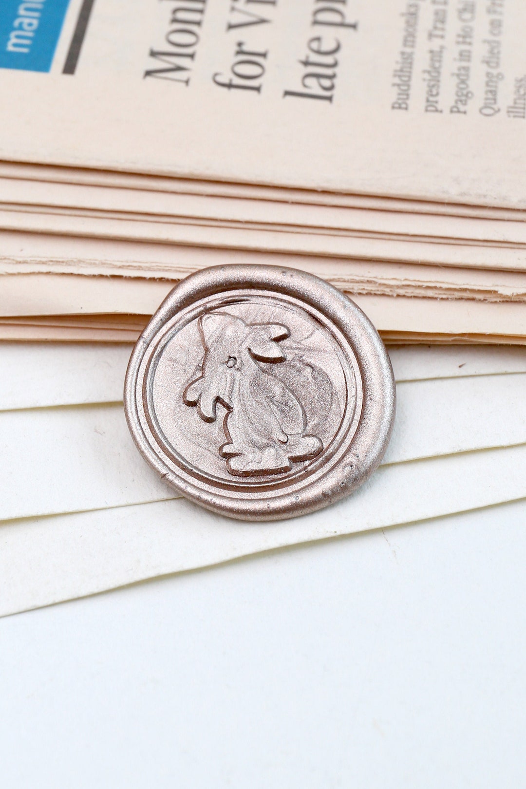 Rabbit Wax Seal Stamp/wax Seal Stamp Kit /custom Sealing Wax Stamp ...