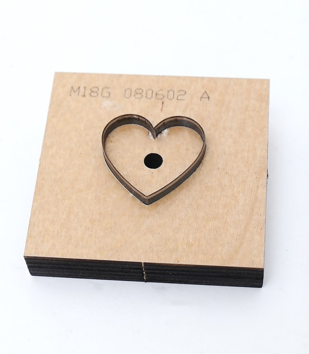 Heart Shape Leather Cutting Die , Steel Rule Metal Die Cutter ,leather ...