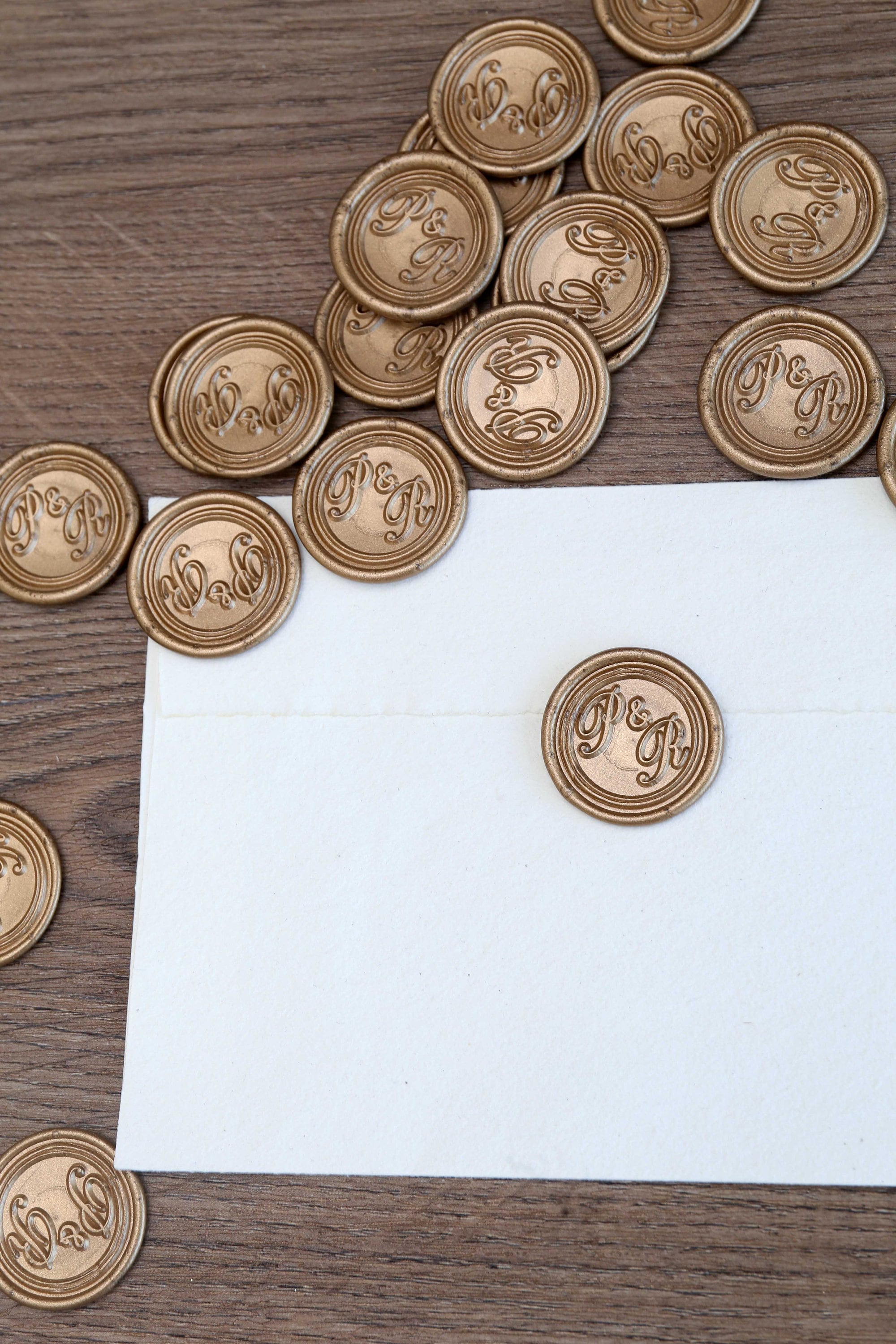 Custom Self Adhesive Wax Seal Stickers40 Colors Available - Etsy