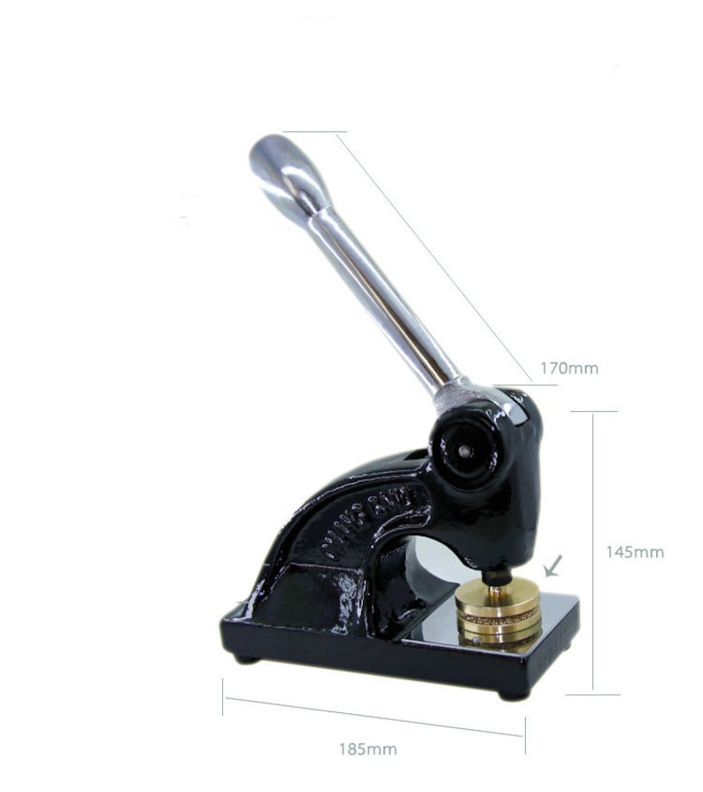 Custom Heavy Duty Desk Embosser Business Logo Embosser - Etsy