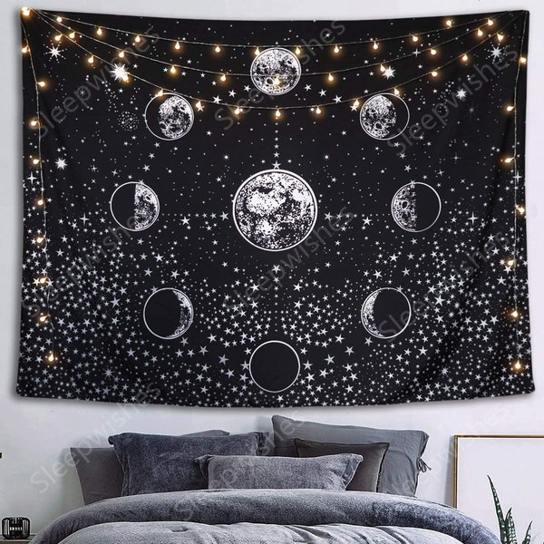 Moon Phase Tapestry - Etsy