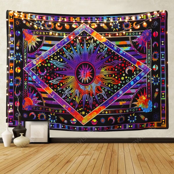 Hippie Tapestry - Etsy