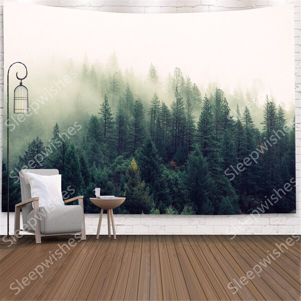 Forest Tapestry - Etsy