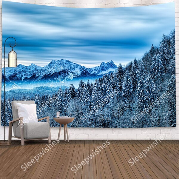 Mountain Tapestry - Etsy