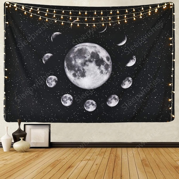 Moon Phase Tapestry - Etsy