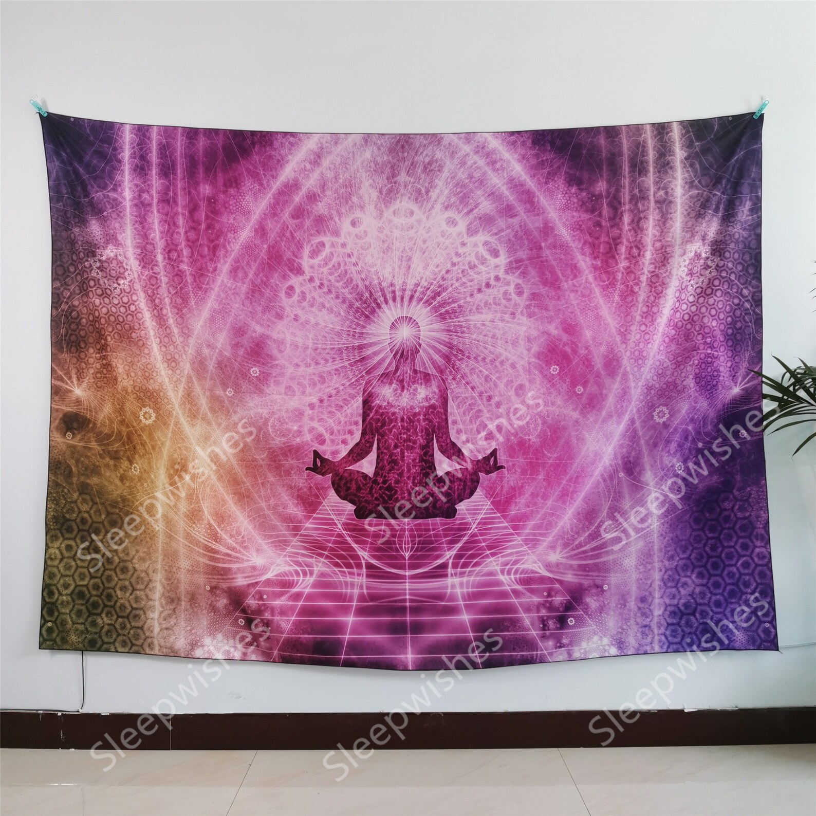 Chakra Tapestry Yoga World Tapestry Yoga Meditation Tapestry - Etsy