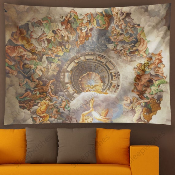 Greek Mural Ceiling