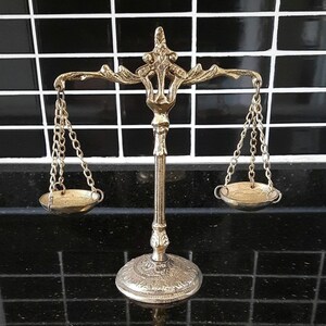 Brass Scales of Justice: Law Office Decor, Lawyer Gift - Etsy