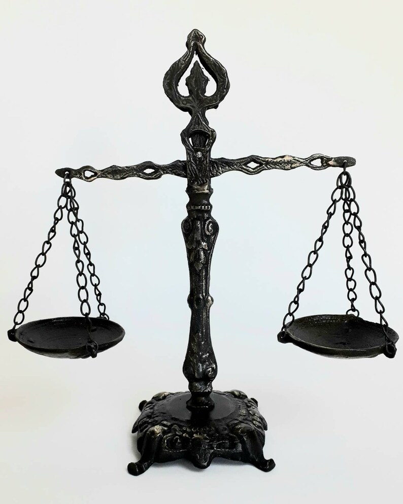 Scales of Justice Law Office Decor Brass Justice Lawyer | Etsy