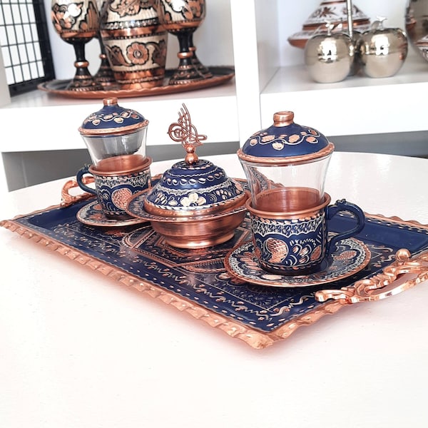 Turkish Tea Set - Etsy