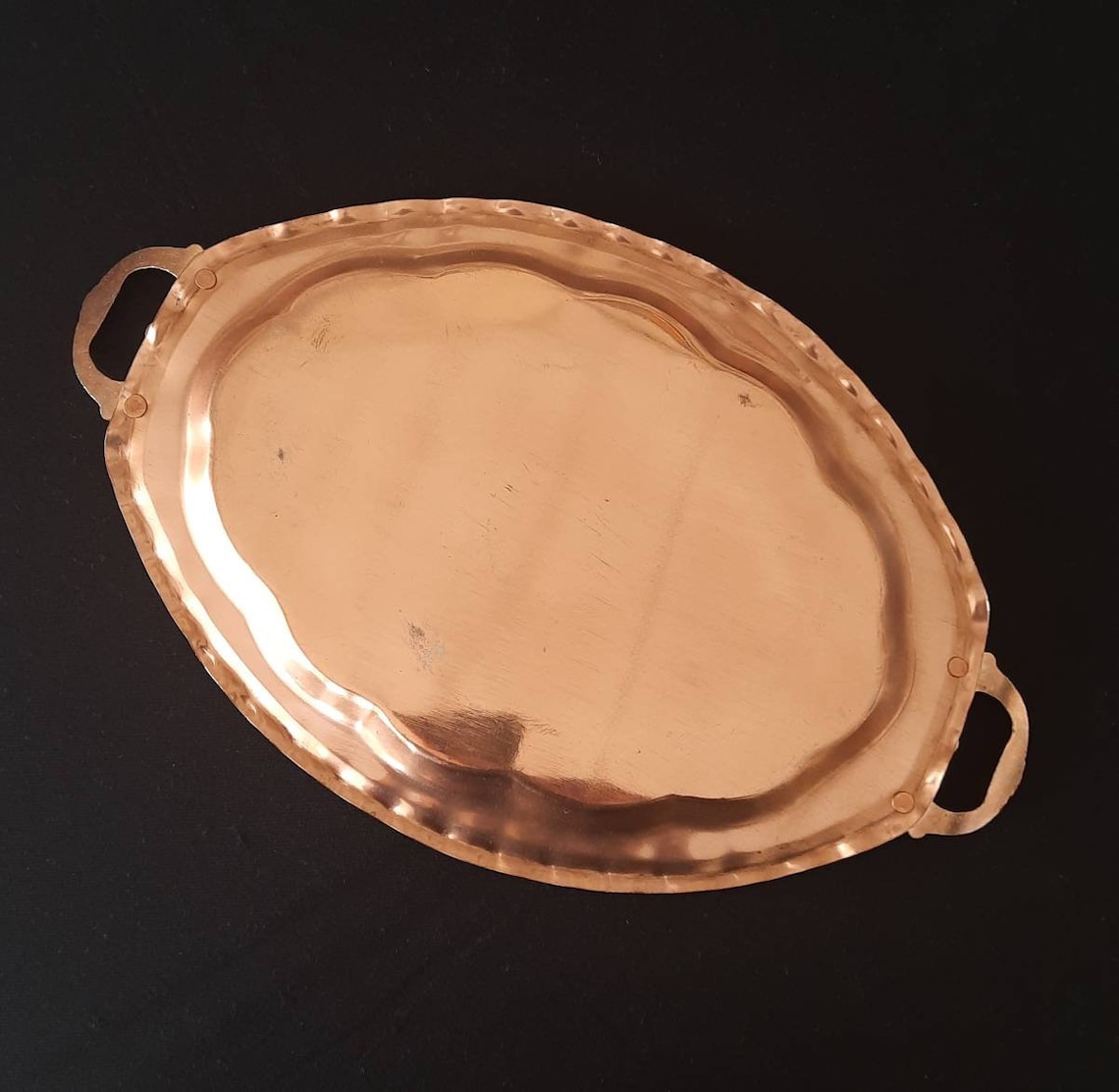 Copper Serving Tray Ornate Turkish Tray Decorative Copper - Etsy