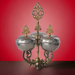 Copper Condiment Bowl Set, Decorative Copper Spice Bowls, Home Gifts ...