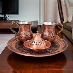 Copper Mug Set, Unique Gift Ideas, Housewarming Gift, Anniversary Gifts ...
