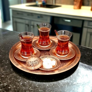 Turkish Tea Set, Turkish Tea Glasses, Turkish Tea Glass, Arabic Tea Set ...
