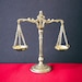 Brass Scales of Justice: Law Office Decor, Lawyer Gift - Etsy