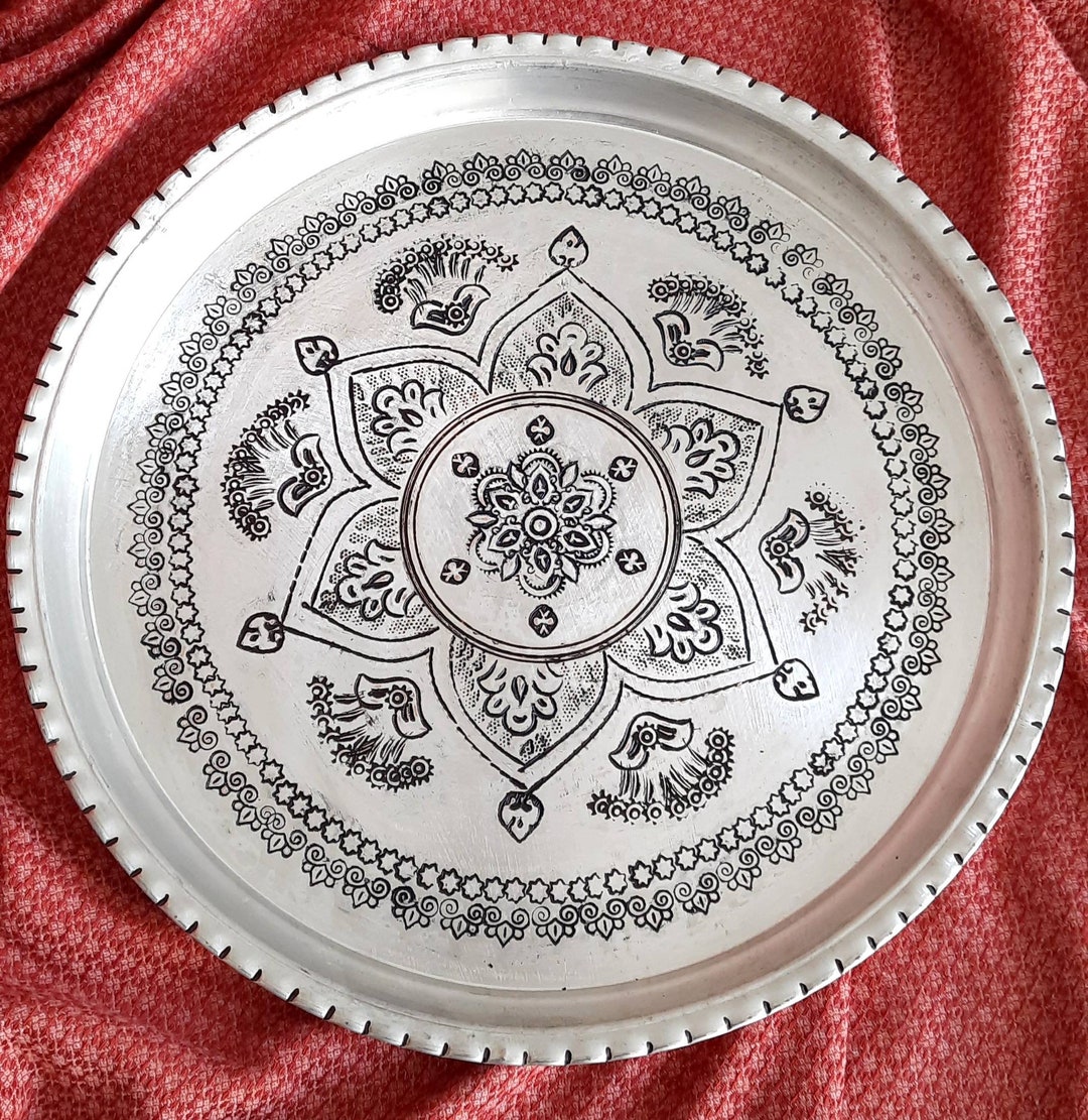 Copper Tray, Turkish Serving Tray, Ottoman Tray, Arabic Tray, Home ...