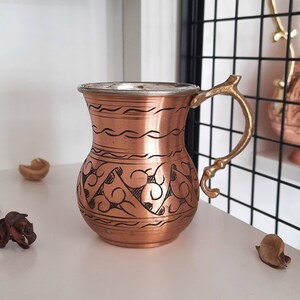 Copper Mug Set, Unique Gift Ideas, Housewarming Gift, Anniversary Gifts ...