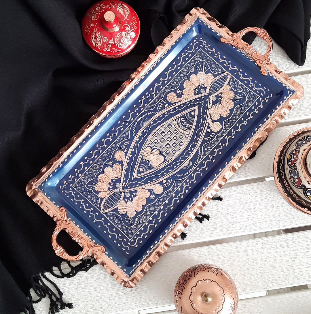 Turkish Tray, Turkish Serving Tray, New Favors, Housewarming Gift ...