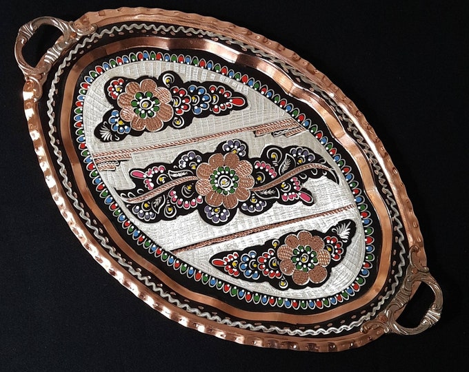 Turkish Ottoman Coffee Tea Espresso Beverage Serving Tray Coffee Tray ...