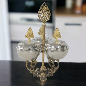 Copper Condiment Bowl Set, Decorative Copper Spice Bowls, Home Gifts ...