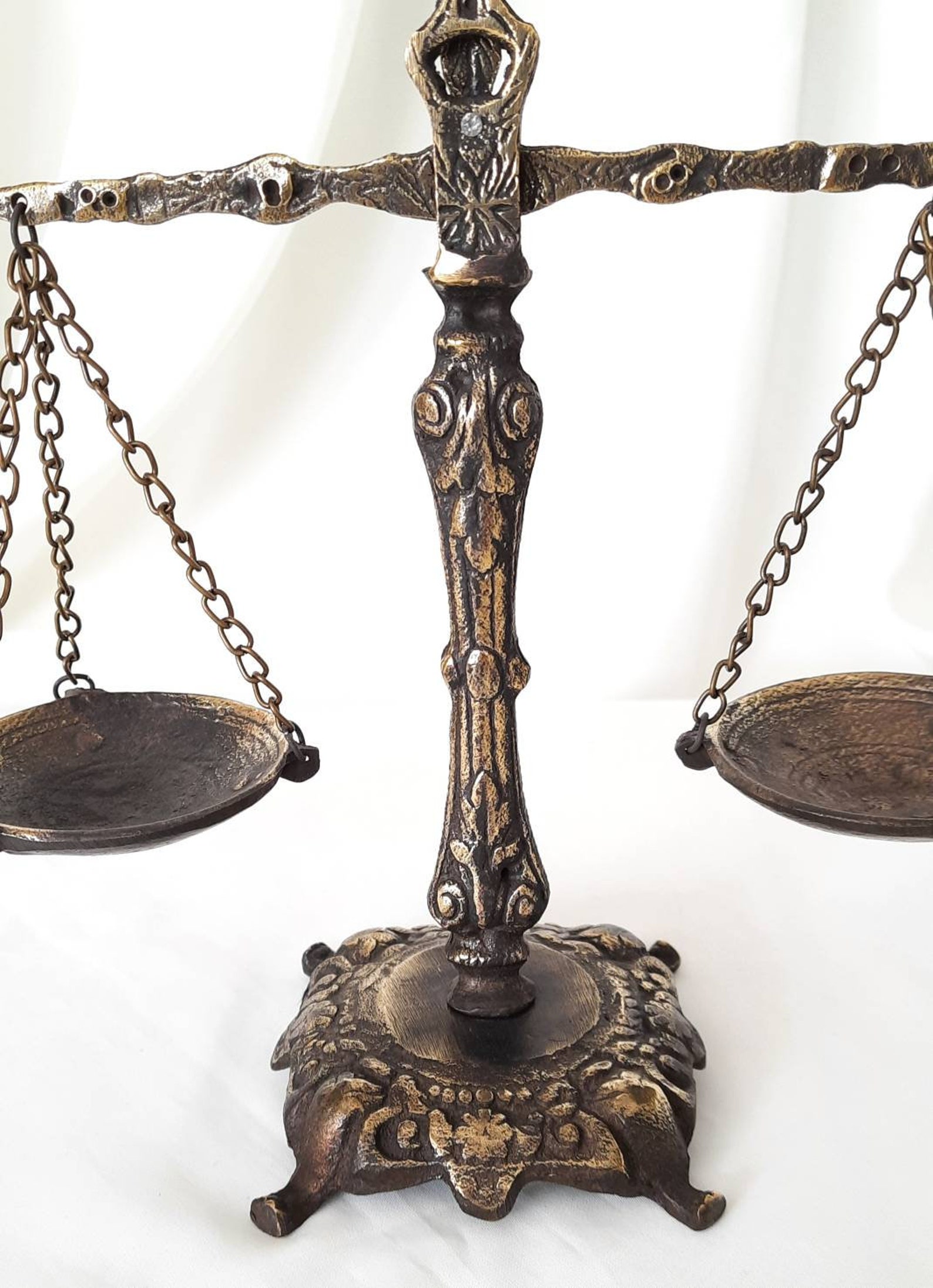 Scales of Justice Law Office Decor Brass Justice Scales - Etsy