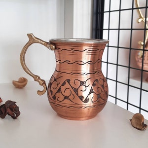 Copper Mug Set, Unique Gift Ideas, Housewarming Gift, Anniversary Gifts ...