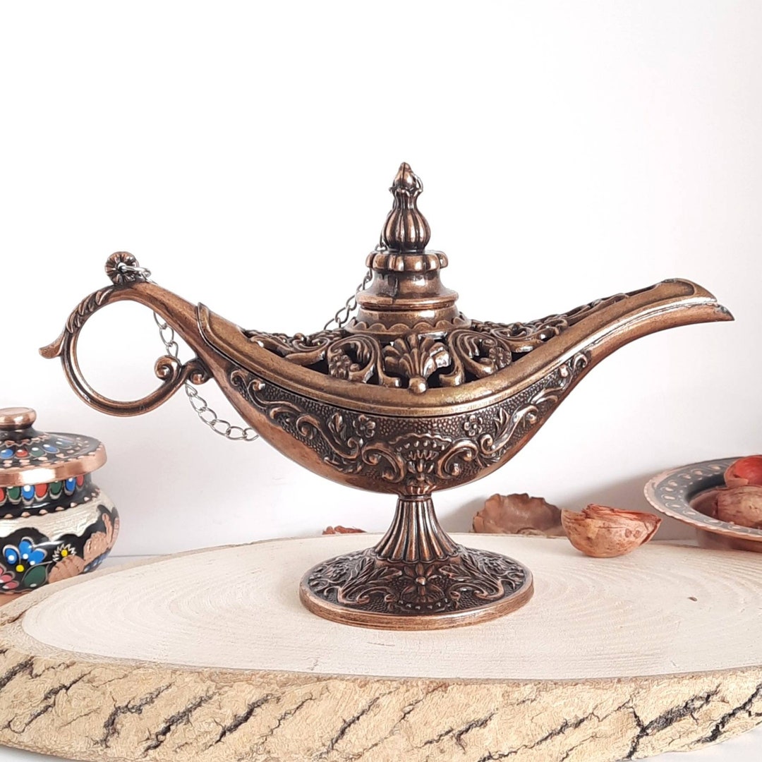 Aladdin Lamp, Alladin Lamp, Incense Lamp, Genie Lamp, Magic Lamp, Genie ...