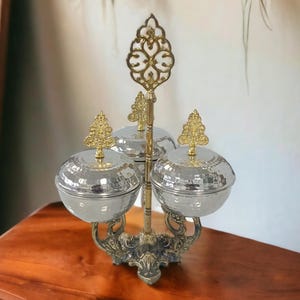 Copper Condiment Bowl Set, Decorative Copper Spice Bowls, Home Gifts ...