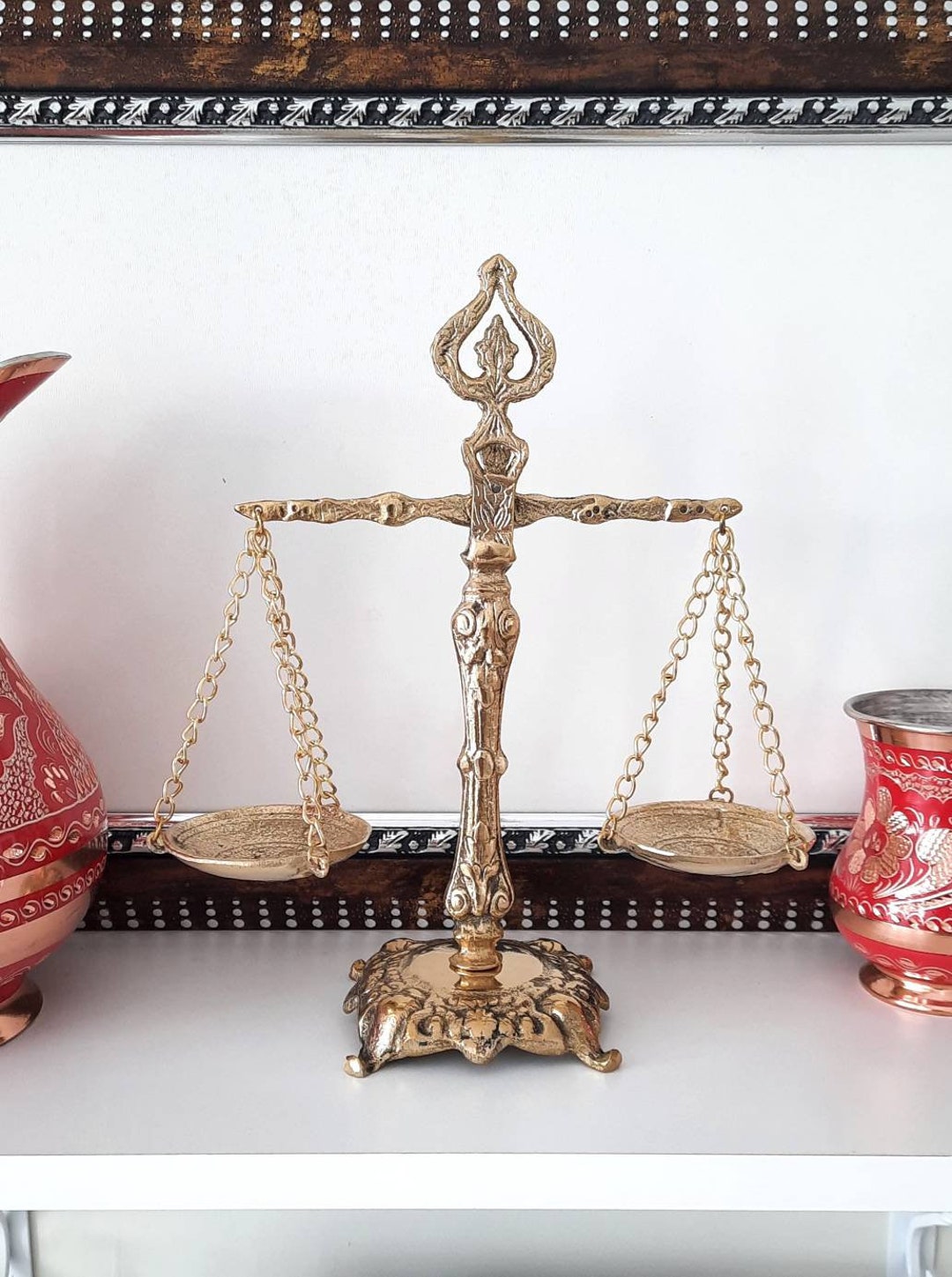 Brass Scales of Justice: Law Office Decor Gift - Etsy