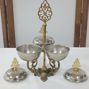 Copper Condiment Bowl Set, Decorative Copper Spice Bowls, Home Gifts ...