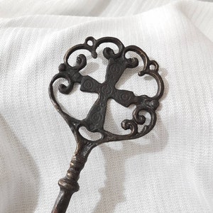 Decorative Skeleton Key, Brass Cross Skeleton Key, Unique Gift Ideas ...