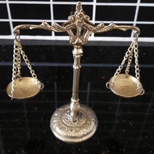 Brass Scales of Justice: Law Office Decor, Lawyer Gift - Etsy