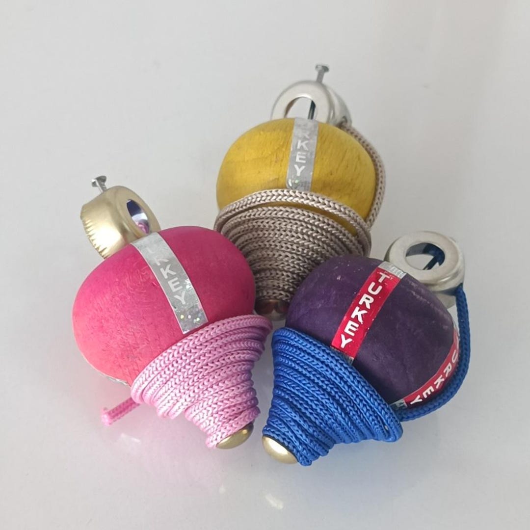 Wooden Spinning Top (3 Pcs), Wood Spinning Tops, Gifts for Kids, Kids ...