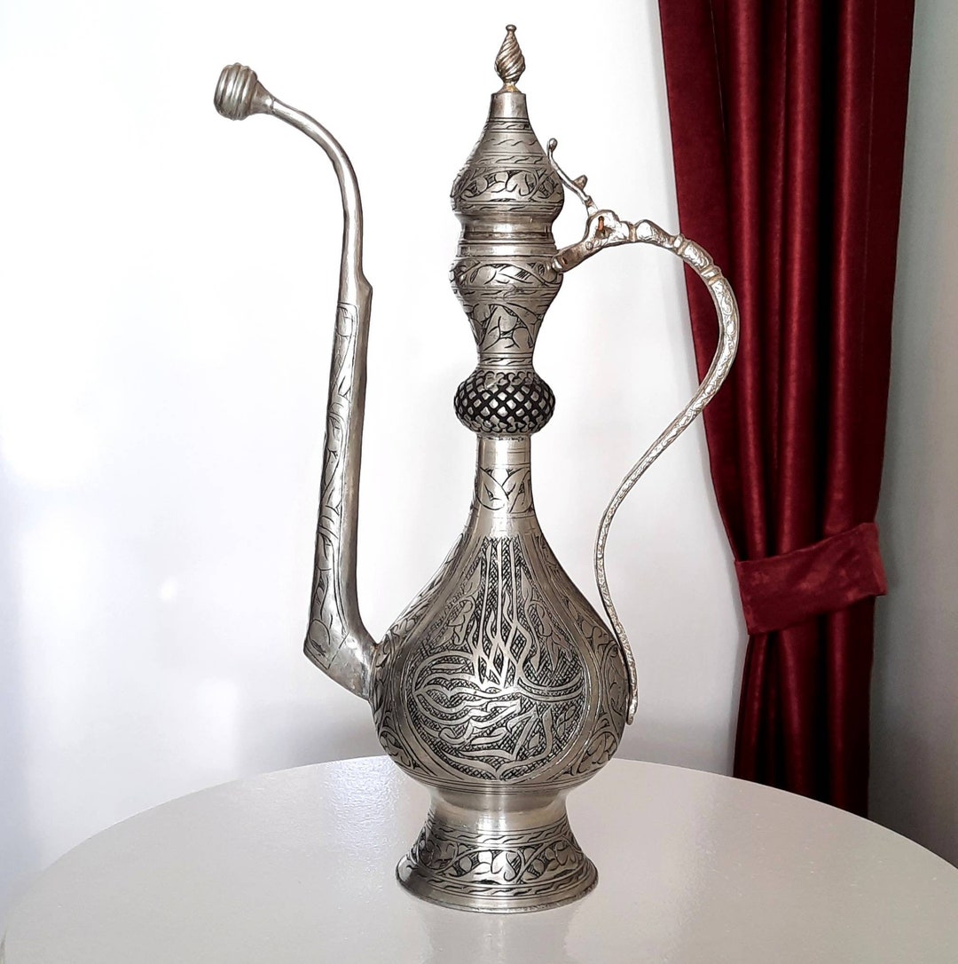 Decorative Copper Ewer Unique Home Decor Turkish Copper Home - Etsy