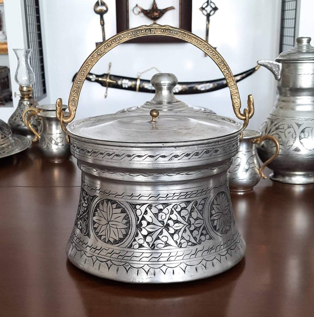 Large Copper Bucket, Copper Dip Bowl, Crafty Servings, Copper Decor ...