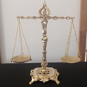 Scales of Justice, Justice Scales, Balance Scale, Lawyer Gifts, Law ...