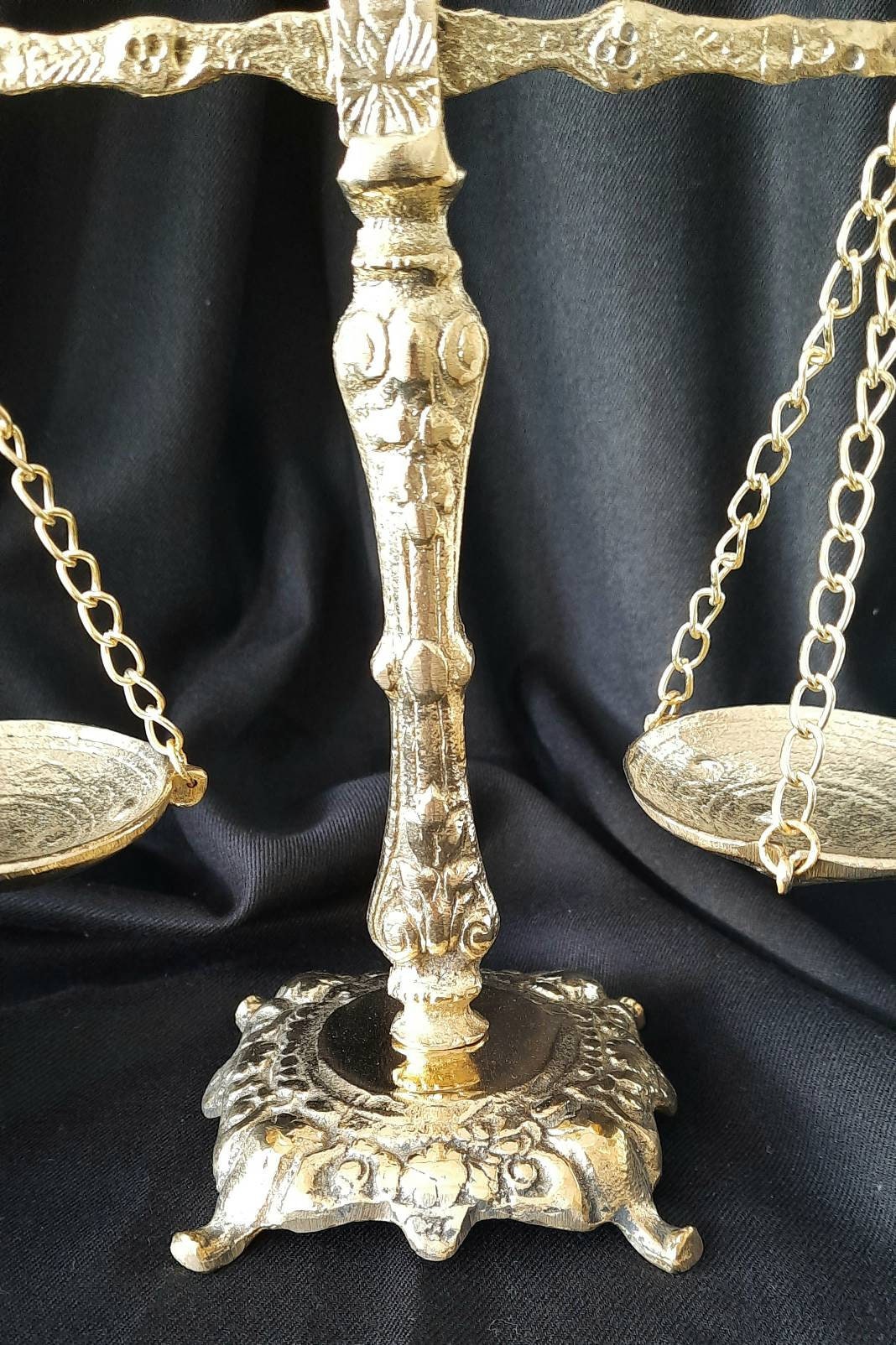 Scales of Justice, Brass Scales, Law Office Decor, Lawyer Gift, Legal ...