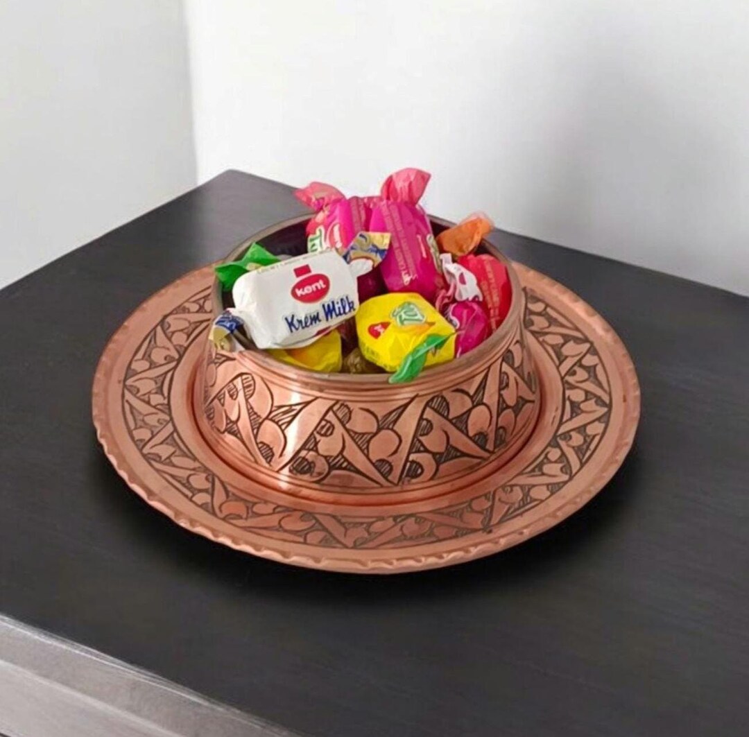 Small Copper Bowl, Candy Dish, Refreshment Bowl, Small Bowls, Kitchen ...