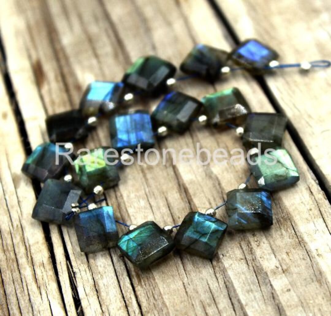 10 Pieces Natural Multi Flashy Labradorite Gemstone, High Quality Stone ...